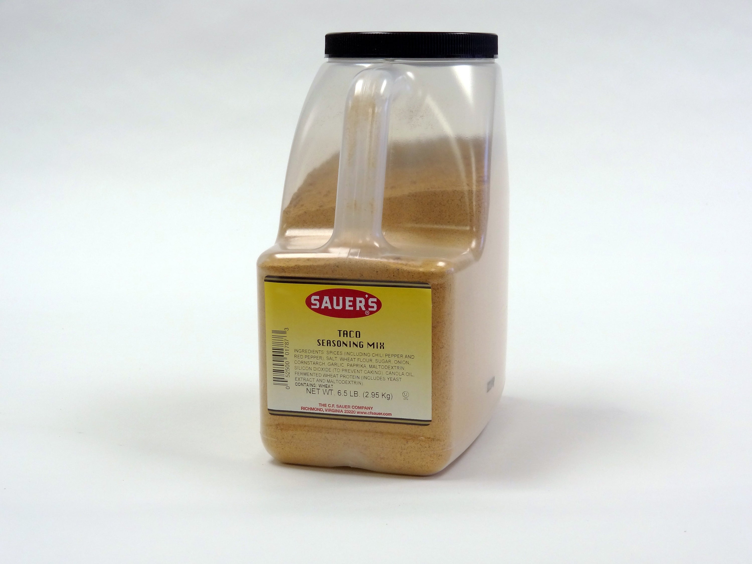 Sauer Taco Seasoning-6.5 lbs.-3/Case MPN# 01787 – Round Eye Supply