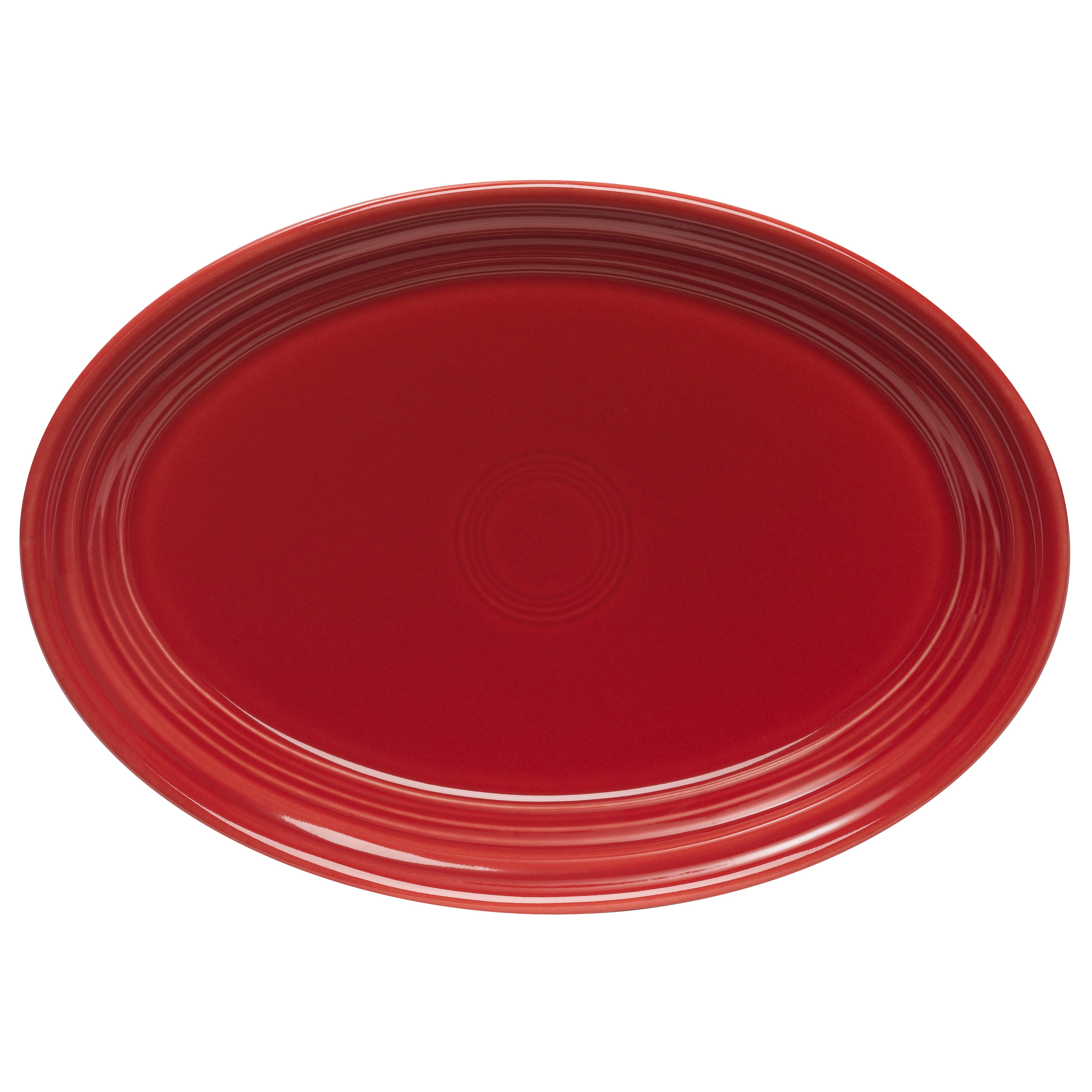 Fiesta Oval Platter 9 5/8 In X 6 3/4 In Fiesta Scarlet-1 Dozen-1/Case ...