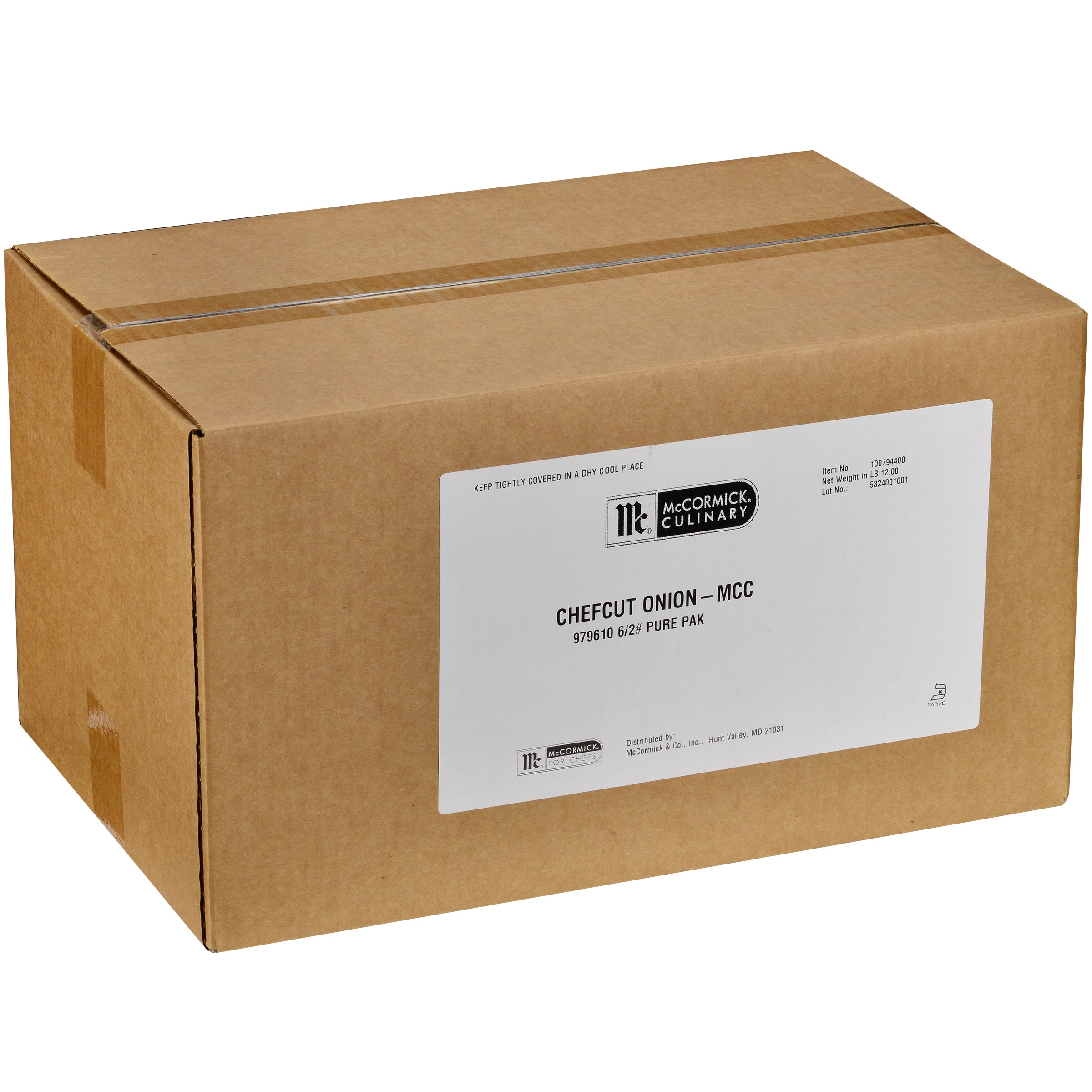 Mccormick Spice Onion Cut Pure Pak-2 lbs.-6/Case MPN# 979610 – Round ...