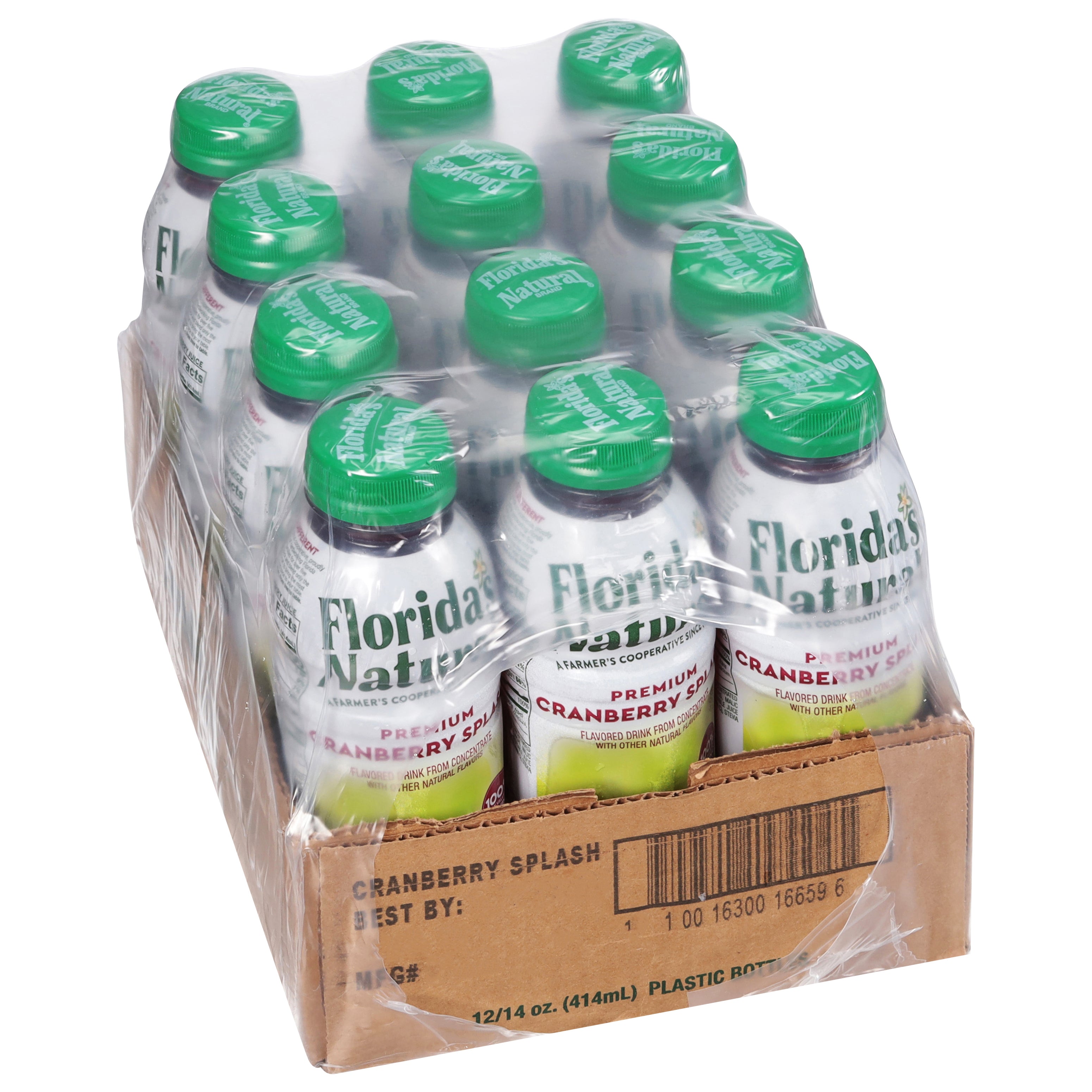 Florida's Natural Cranberry Splash-14 fl. oz.-12/Case MPN# 6994185030 ...
