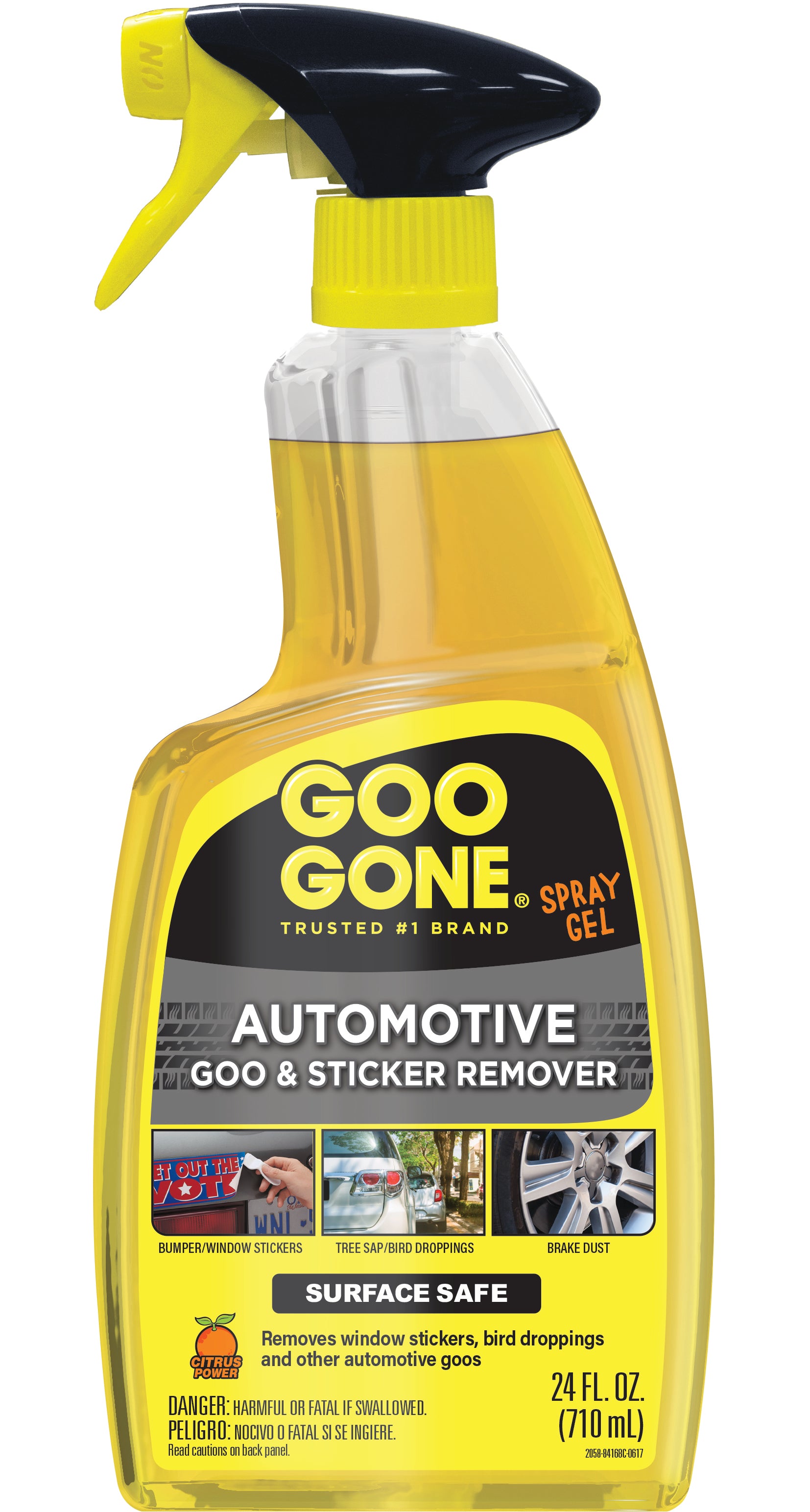 Goo Gone Auto Goo & Sticker Remover-24 fl. oz.-6/Case MPN# 2058 – Round ...