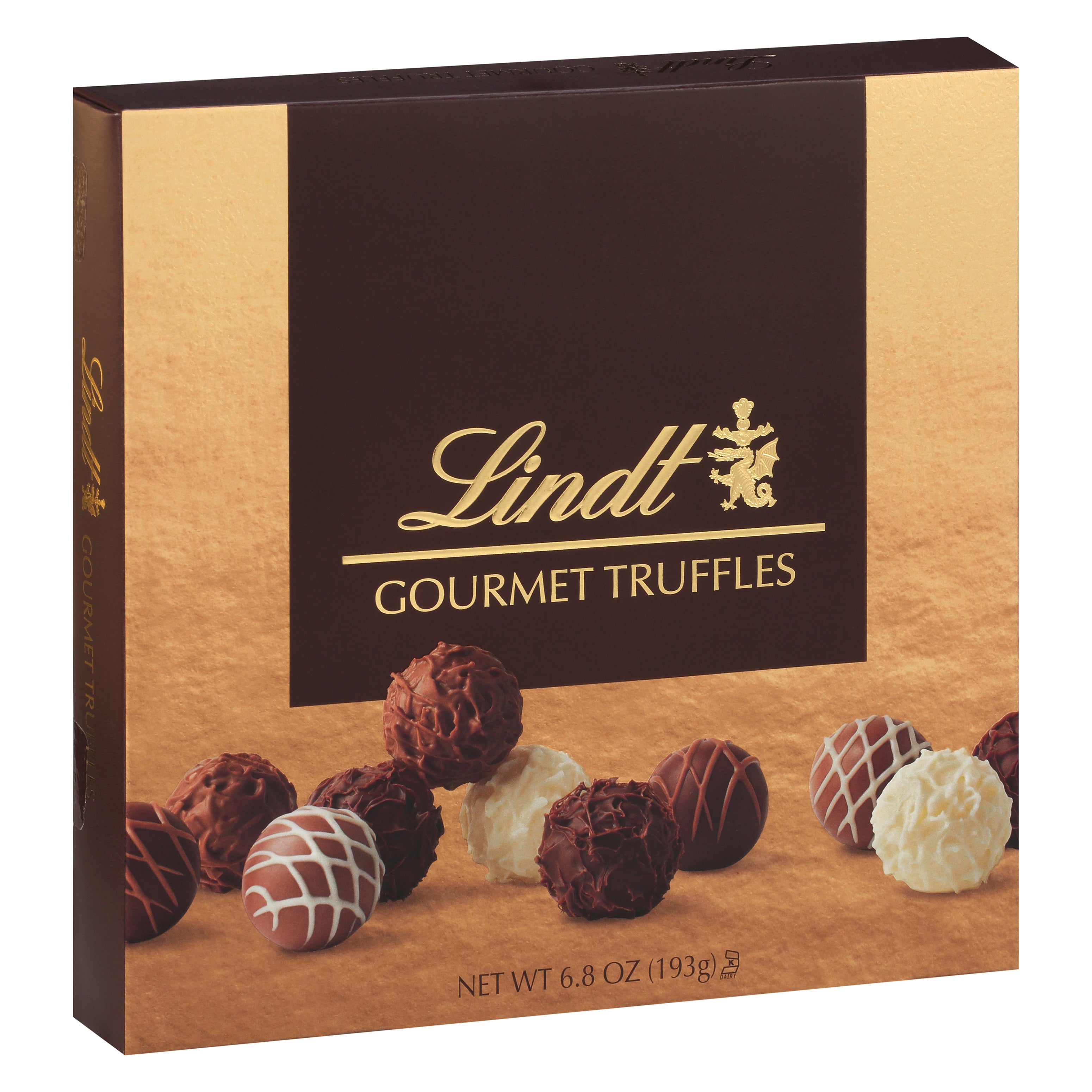 Lindt & Sprungli Gourmet Truffles Gift Box-6.8 oz.-7/Case MPN# 43015L ...