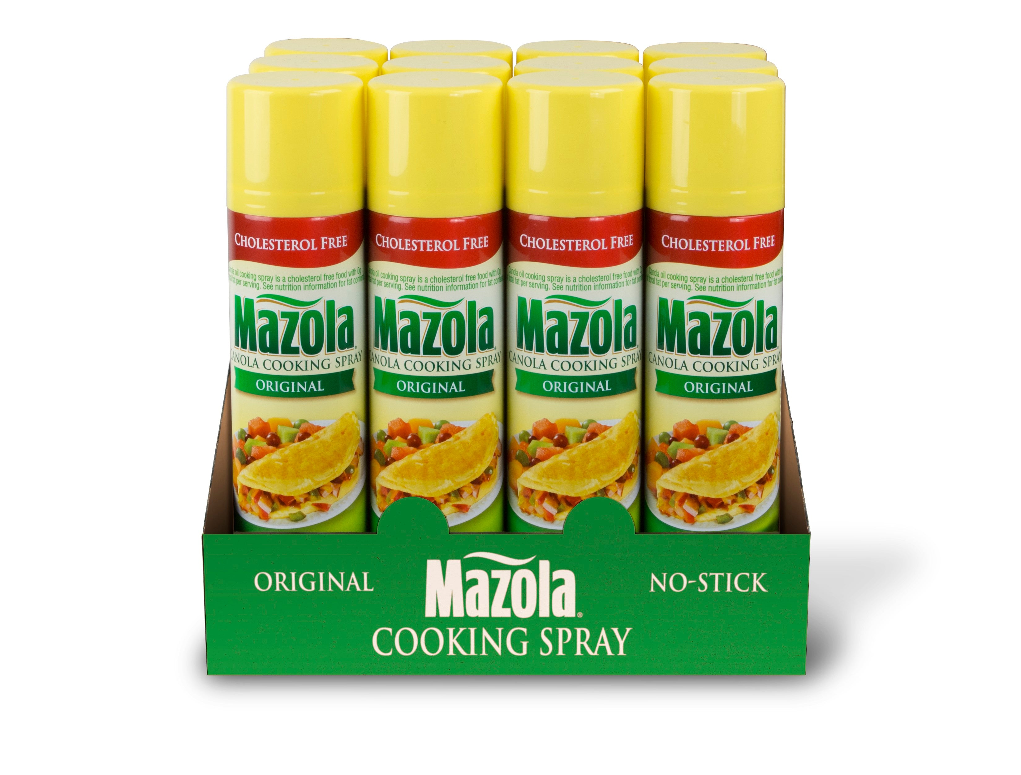 Mazola Original Pan Spray-5 oz.-12/Case MPN# 2001524 – Round Eye Supply