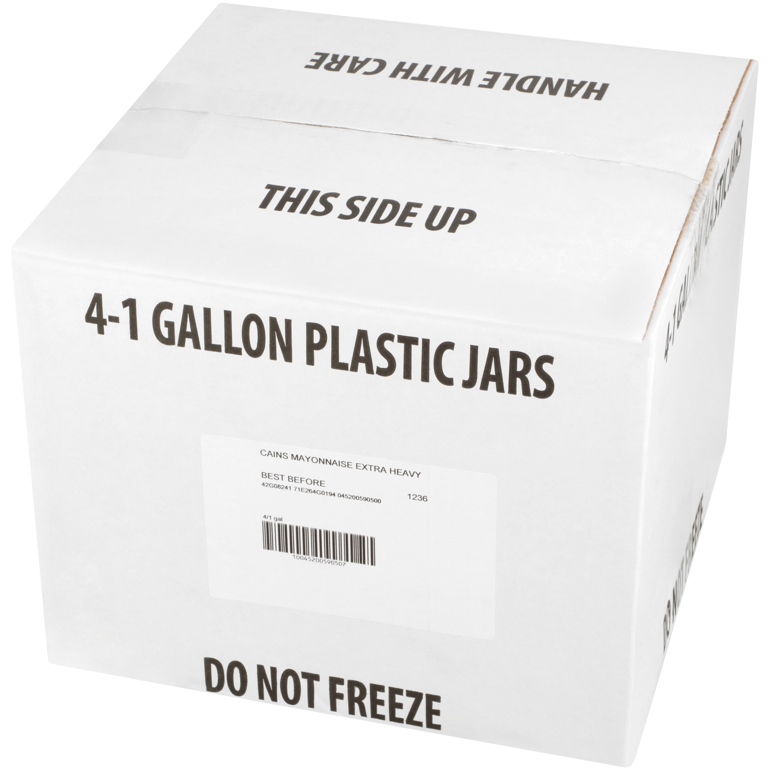 Cains Extra Heavy Mayonnaise Bulk-1 Gallon-4/Case MPN# 71E264G0194 ...