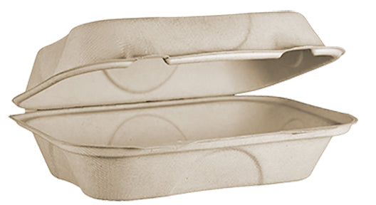 World Centric Hoagie Box - Unbleached Plant Fiber - Compostable-50 Each ...