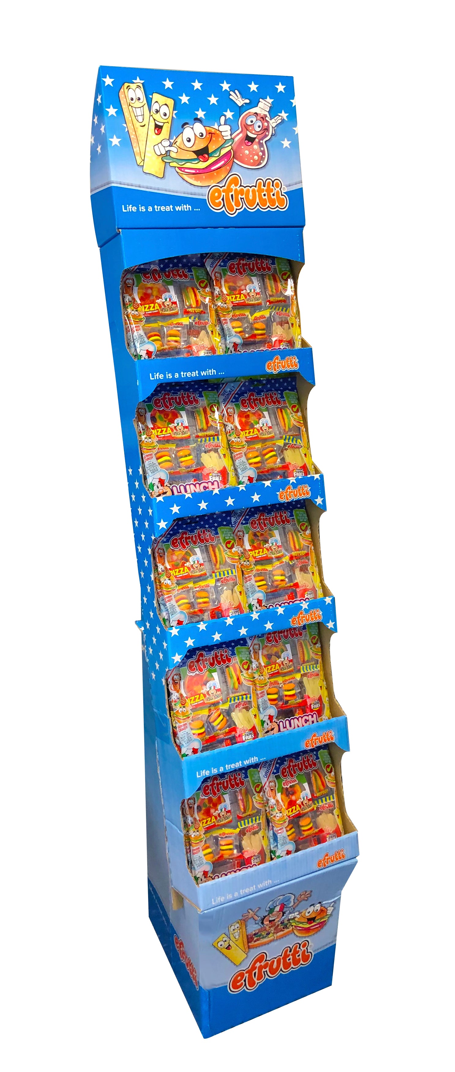 Efrutti Lunch Bag Gummy Candy Shipper-2.7 oz.-60/Case MPN# 66229 ...