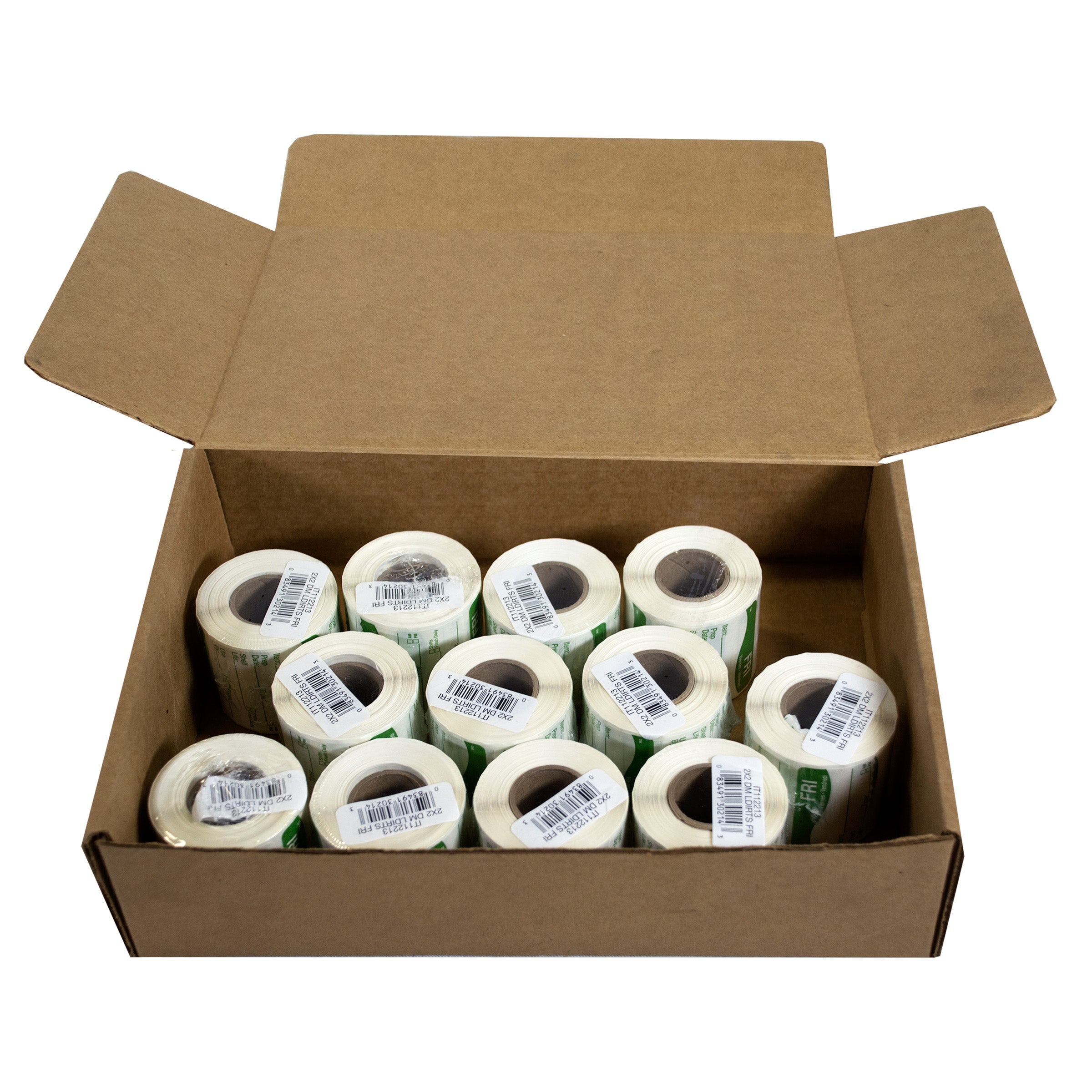 Daymark Dissolvemark-Dissolvable Adhesive 2 Inch X 2 Inch Rectangle ...