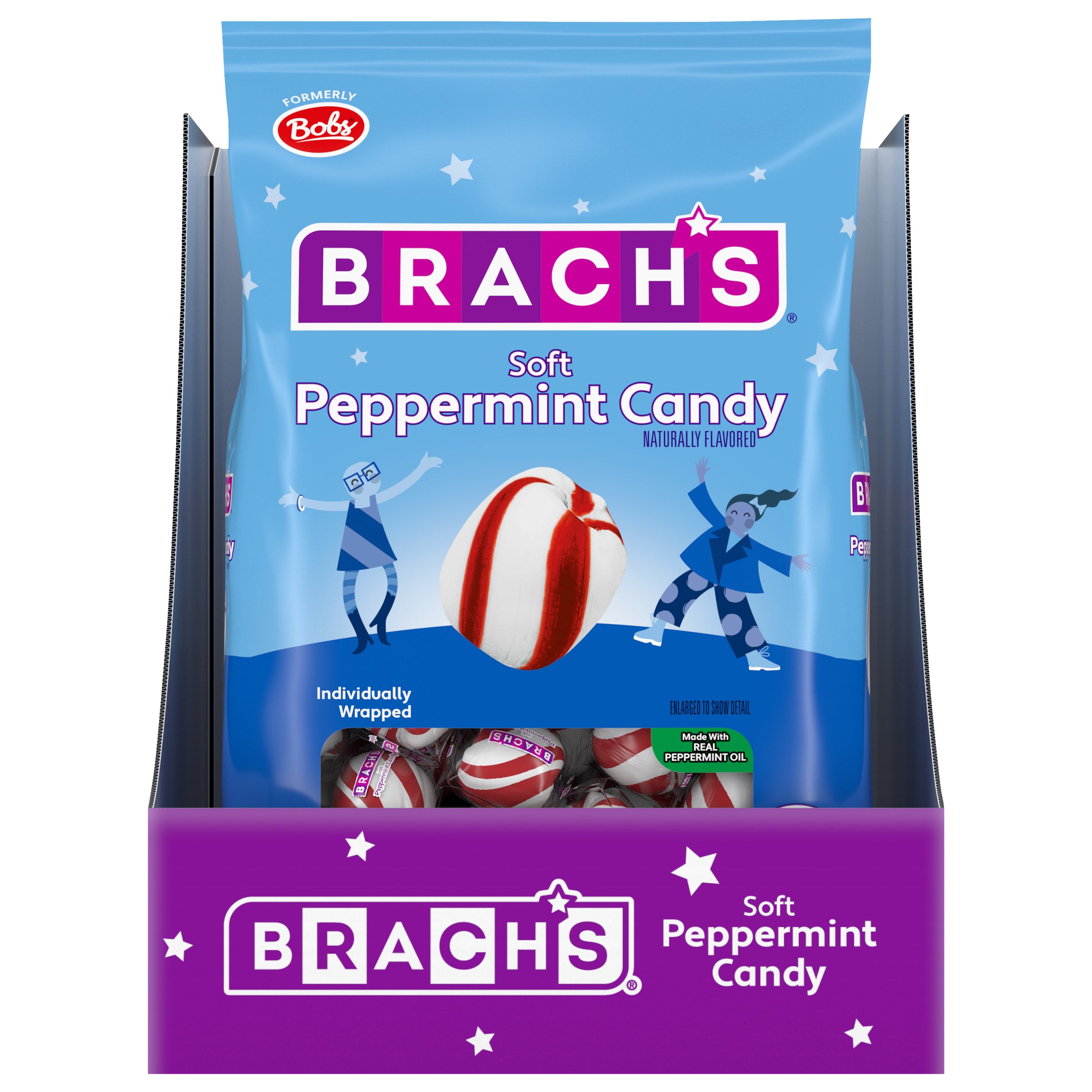 Brach's Soft Peppermint Candies Sub-10 oz.-4/Case MPN# 07984 – Round ...