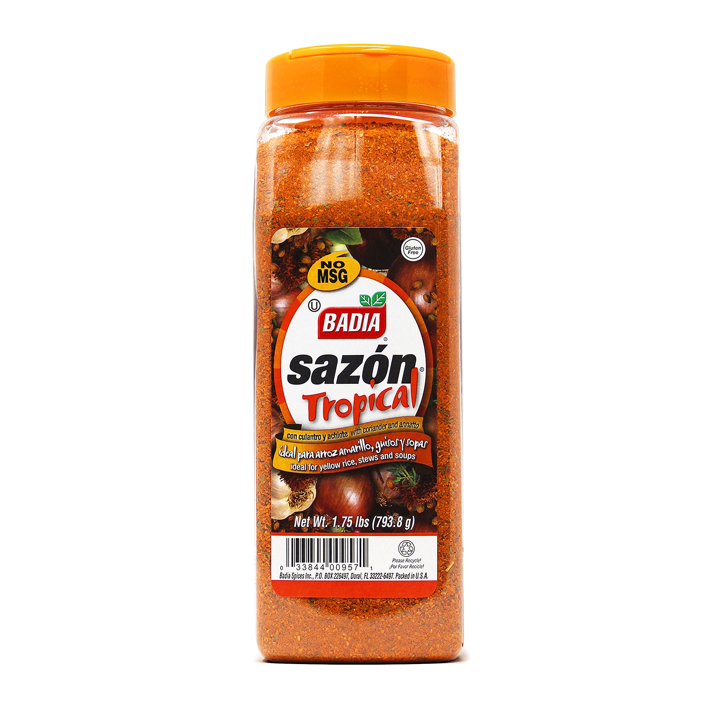 Badia Sazon Tropical-1.75 lbs.-6/Case MPN# 00033844909574 – Round Eye ...