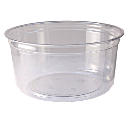 Fabri-Kal Recycleware Round Deli Container 12 Oz 4.6" Diameterx2.3" H ...