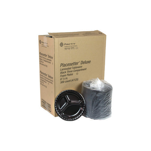 Pactiv Evergreen Placesetter Deluxe Laminated Foam Dinnerware 3 ...