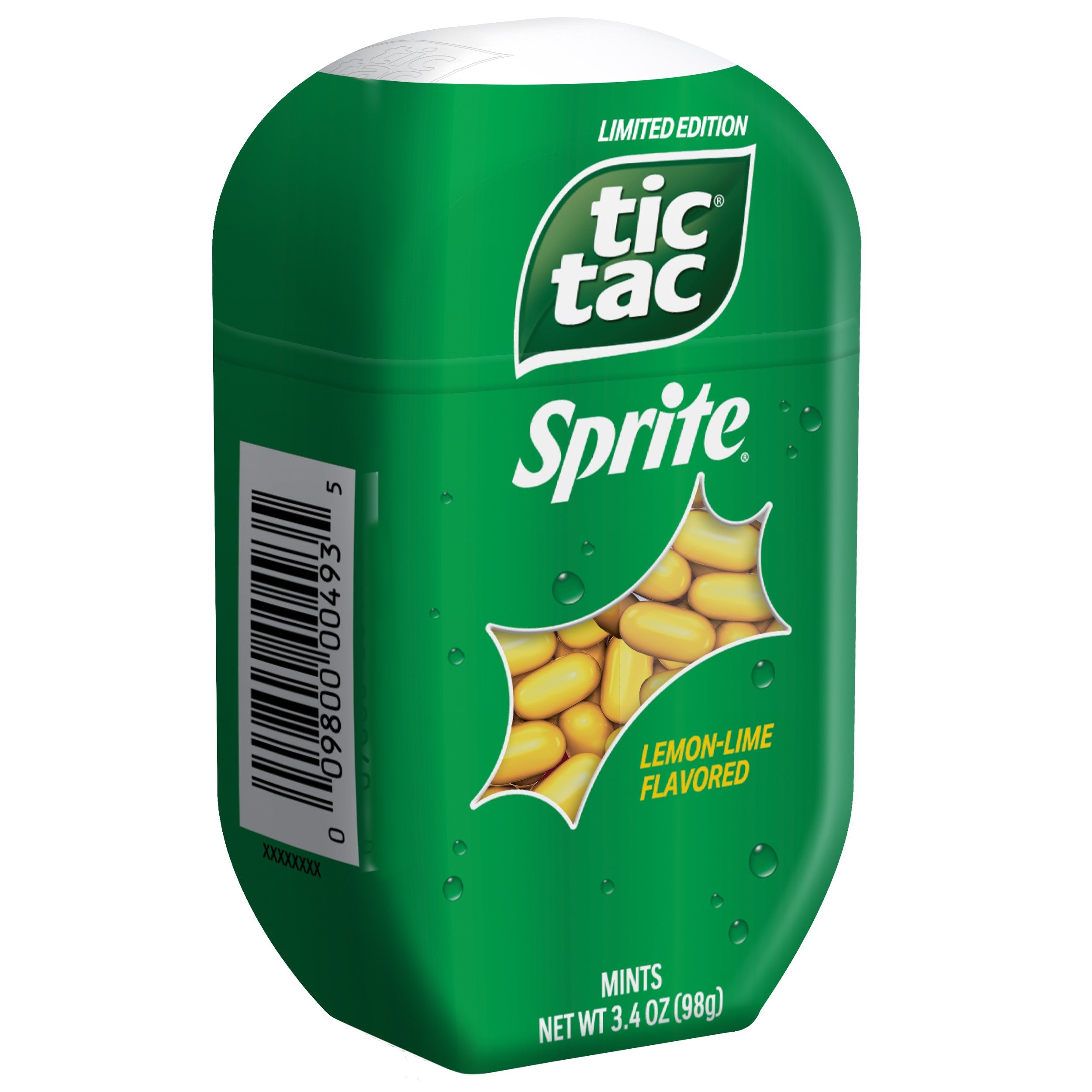 Tic Tac Sprite T200x16 Sidekick-3.4 oz.-16/Case MPN# 00494 – Round Eye ...