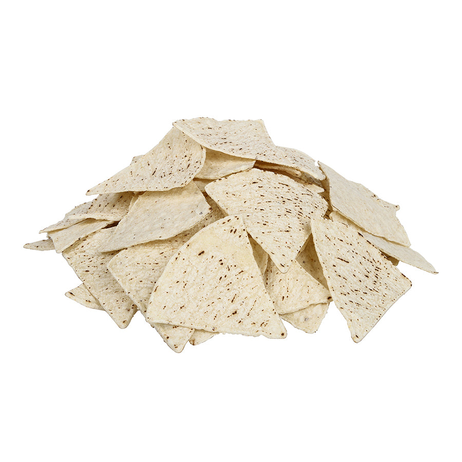 Mission Foods Pre-Cut Unfried 6 Cut White Chips-30 lbs.-1/Case MPN ...