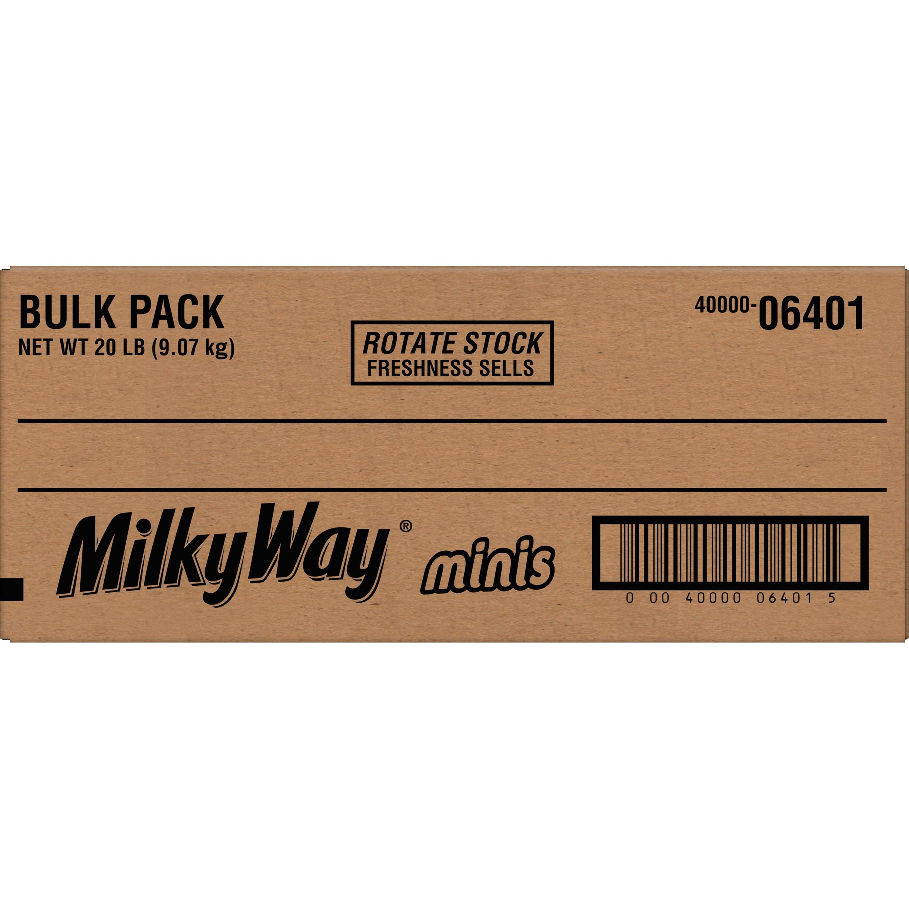Milky Way Milky Way Candy Bar Miniature Bulk-20 lbs.-1/Case MPN# 126448 ...