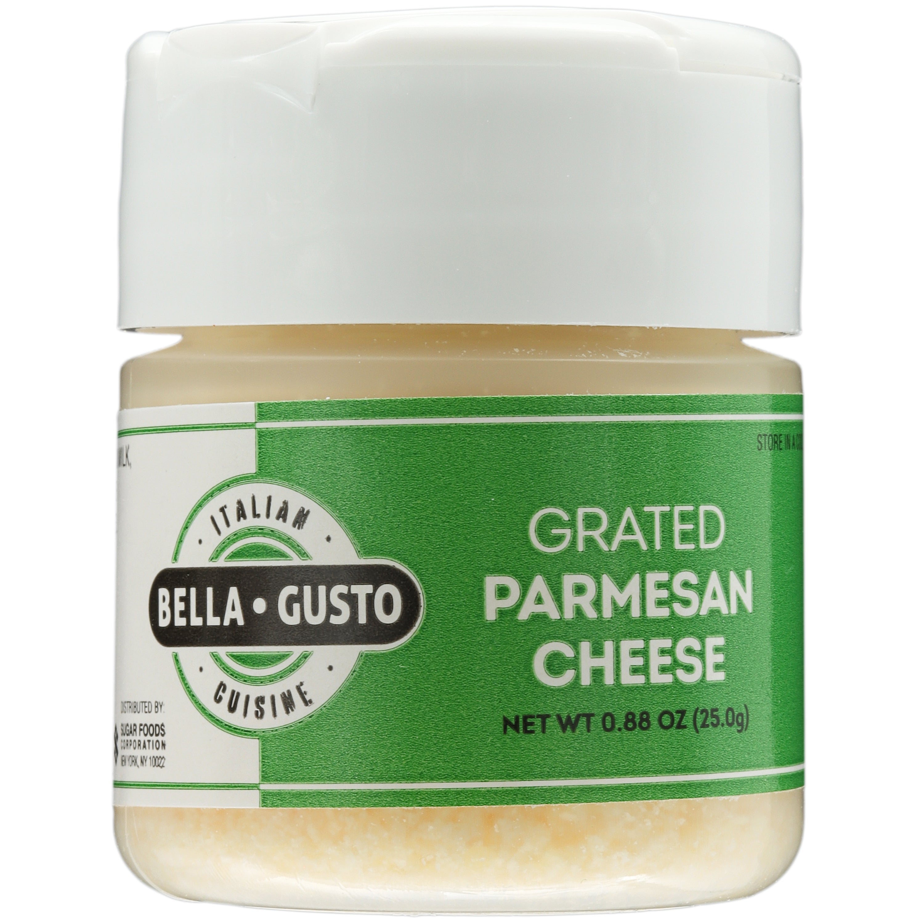 Bella Gusto Grated Parmesan Cheese Shakers-0.88 oz.-48/Case MPN# 37201 ...