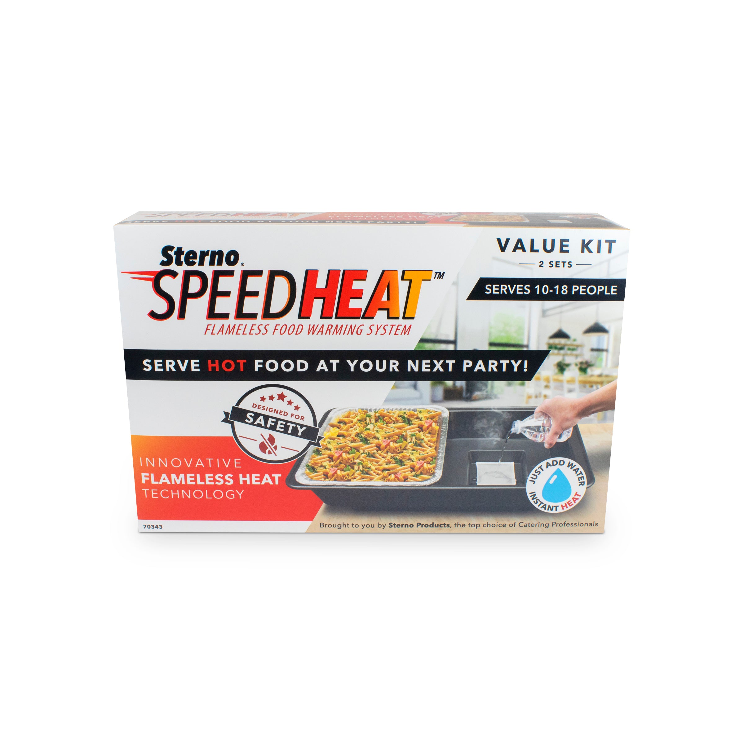Sterno Speedheat Value Pack-4 Set-4/Case MPN# 70344 – Round Eye Supply