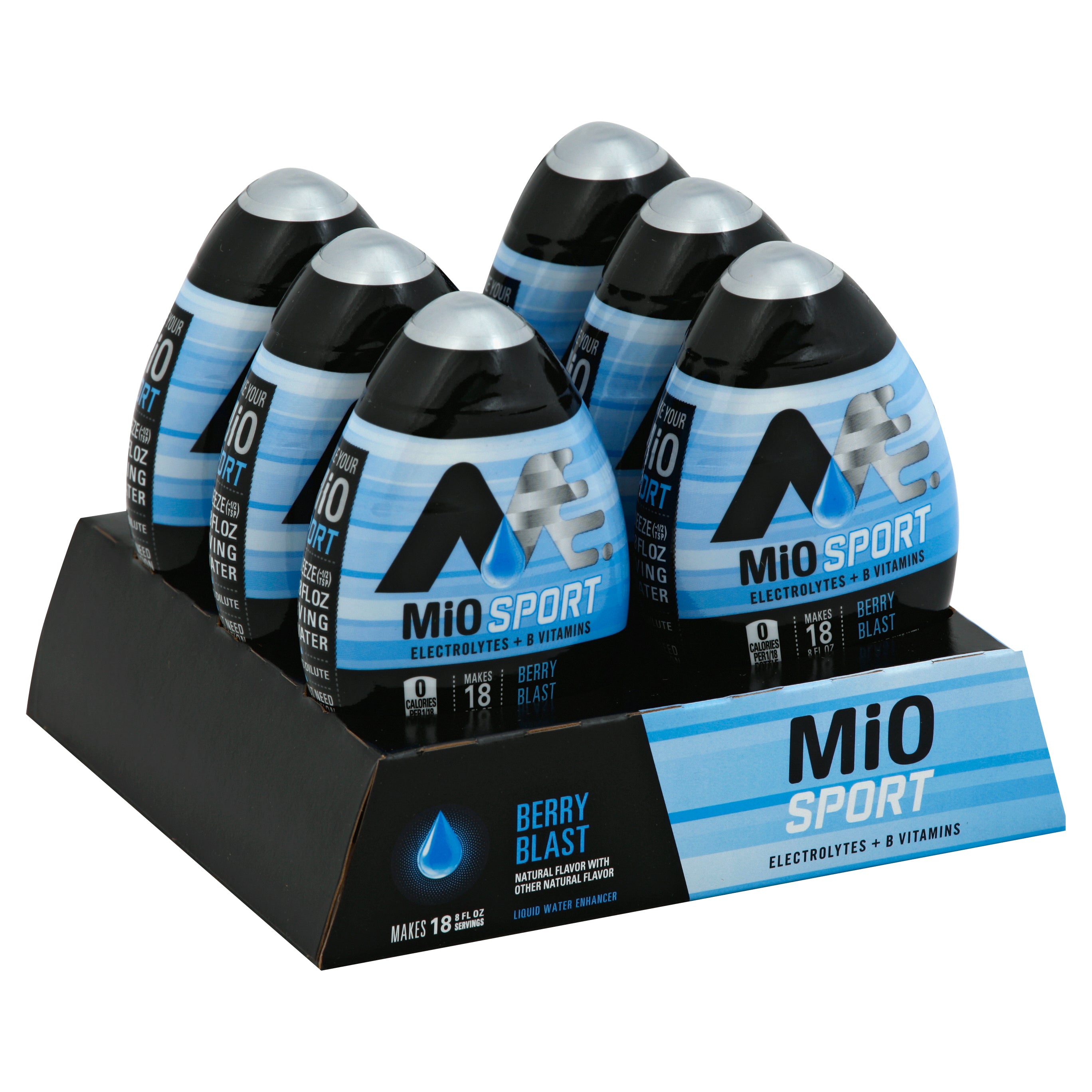 Mio Fit Berry Blast Electrolytes-1.62 fl. oz.-12/Case MPN ...