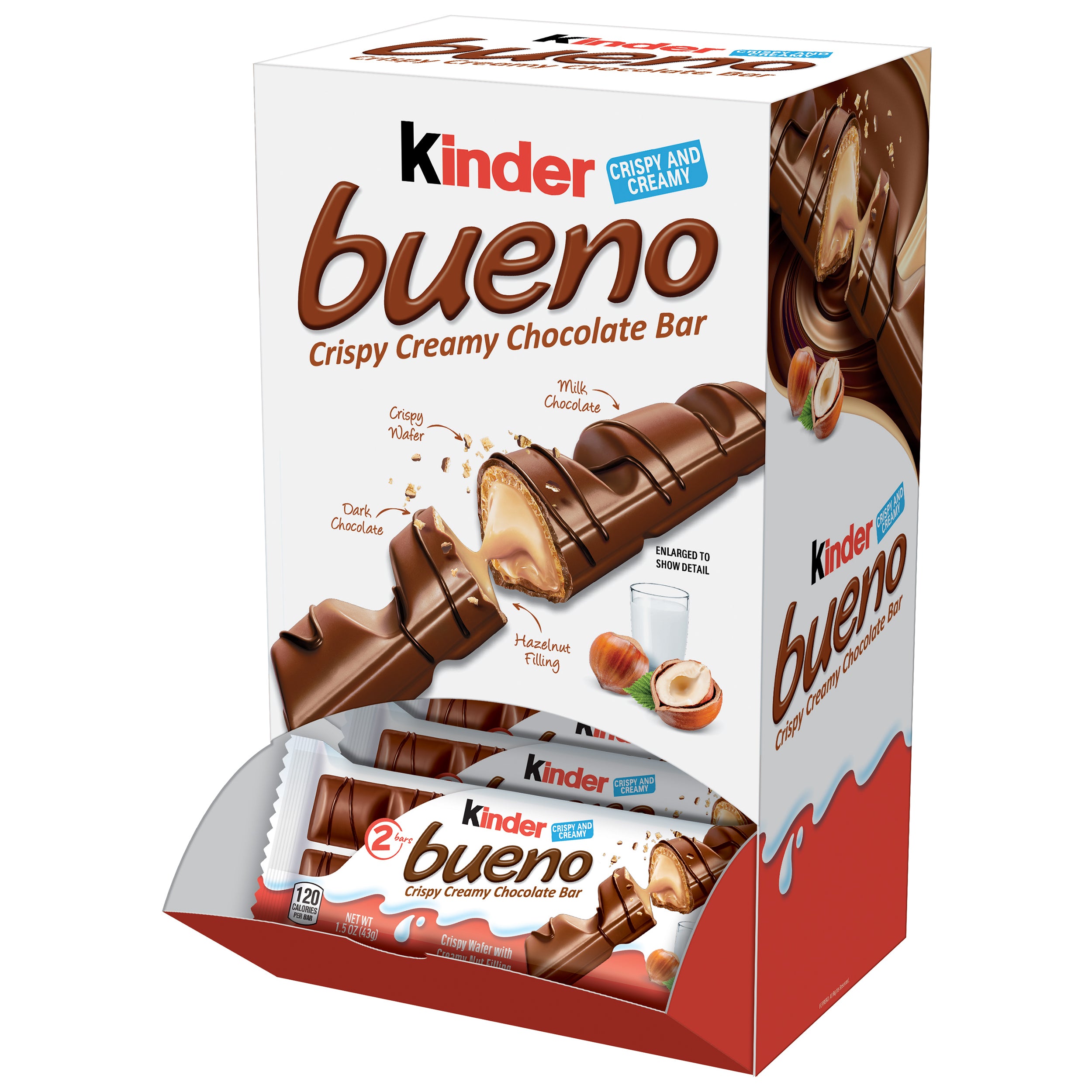 Kinder Joy Bueno Bar Counter Unit-1.5 oz.-30/Case MPN# 55203 – Round ...
