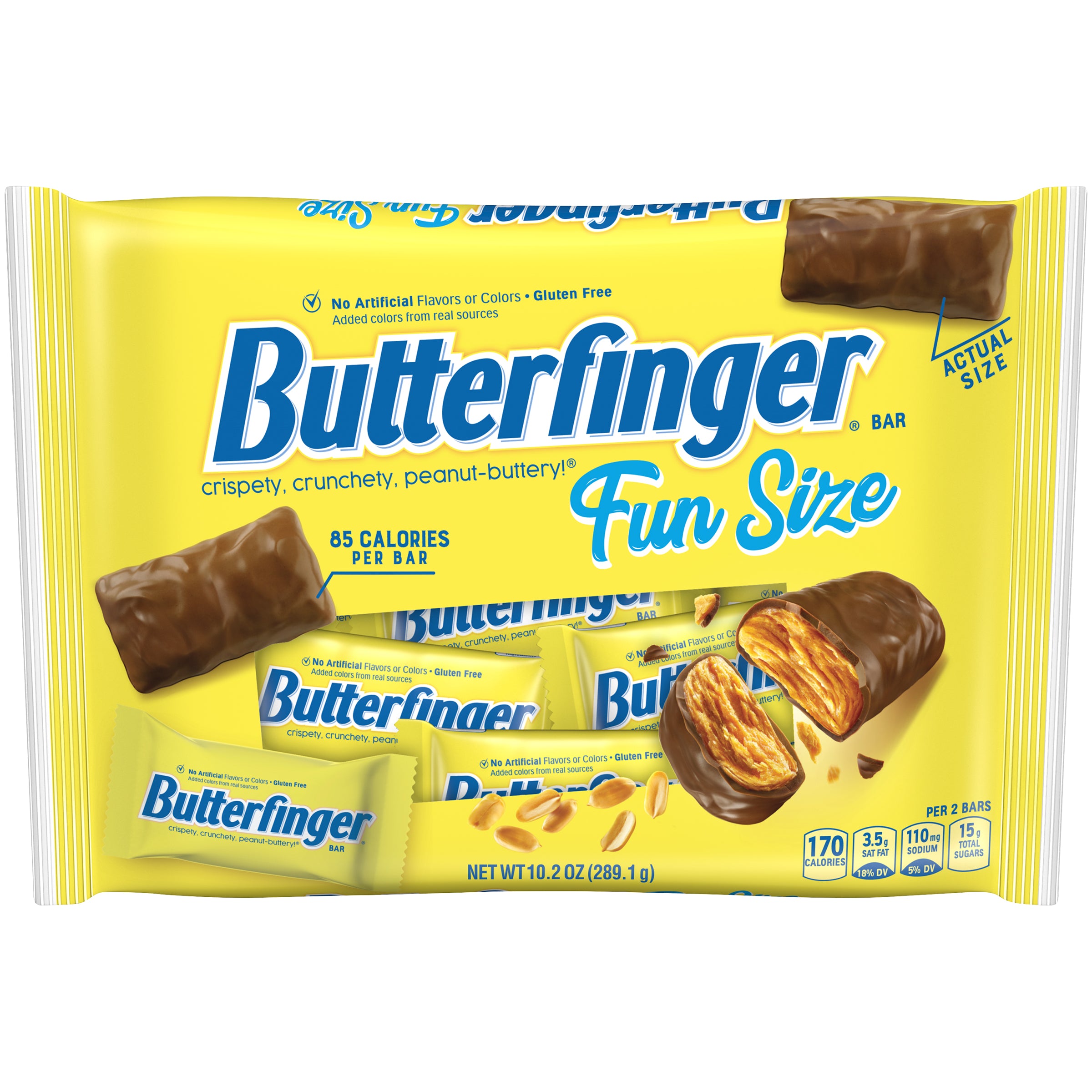 Butterfinger Simpsons Fun Size Individually Wrapped Bag-10.2 oz.-6/Case ...