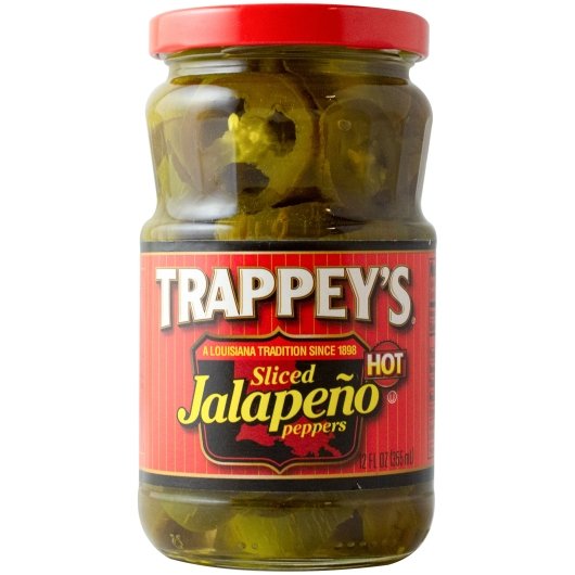 Trappey Trappey Peppers Sliced Jalapenos-12 fl oz.s-12/Case MPN# 550667 ...