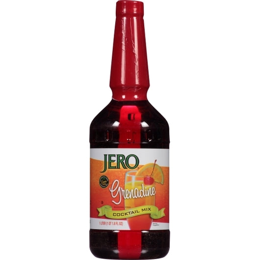 Jero Grenadine-33.8 oz.-6/Case | Arcobasso Foods; Inc. – Round Eye Supply