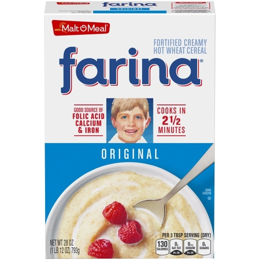 Malt-O-Meal Farina Mills Farina 12/28 Oz. MPN# 13732 – Round Eye Supply