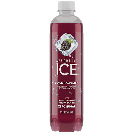 Sparkling Ice Black Raspberry Flavored Sparkling Water-17 fl oz.-12 ...