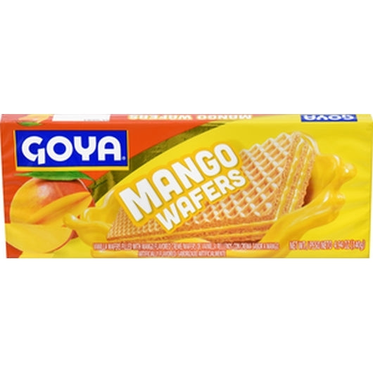 Goya Mango Wafer Cookies-4.94 oz.-24/Case MPN# 5018 – Round Eye Supply