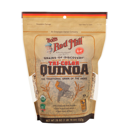 Bob's Red Mill Natural Foods Inc Quinoa Tri-Color Organic-26 oz.-4/Case ...