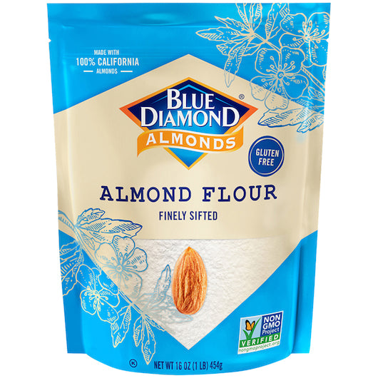 Blue Diamond Almond Flour-1 lb.-4/Case MPN# 14296 – Round Eye Supply