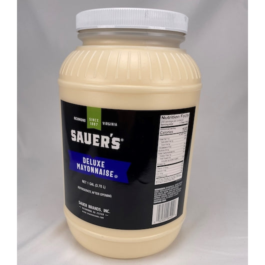 Sauer Deluxe Mayonnaise Bulk-1 Gallon-4/Case MPN# 06400 – Round Eye Supply