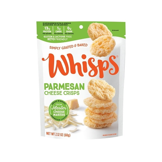 Whisps Parmesan Cheese Crisps-2.12 oz.-6/Case MPN# 721161 – Round Eye ...