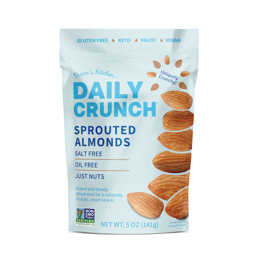 Daily Crunch Sprouted Almonds-5 oz.-6/Case MPN# 197 – Round Eye Supply