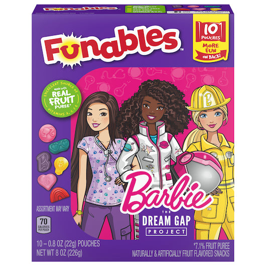 Ferrara Funables Barbie-8 oz.-8/Case MPN# 05797 – Round Eye Supply