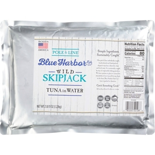 Blue Harbor Skipjack Water Foodservice Pole And Line-43 oz.-6/Case MPN ...