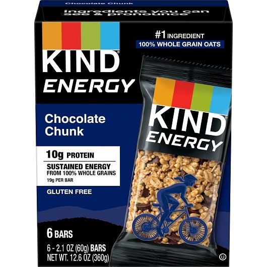 Kind Snacks Energy Chocolate Chunk Bar-12.7 oz.-5/Case MPN# 28717 ...