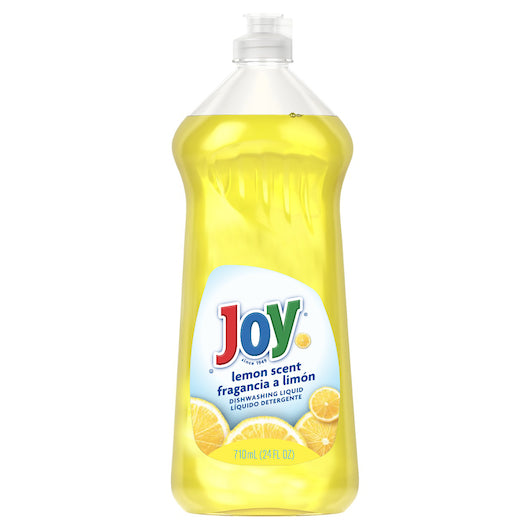 Joy Non-Ultra Lemon Scent Dishwashing Liquid-25 fl oz.-10/Case | Joy ...