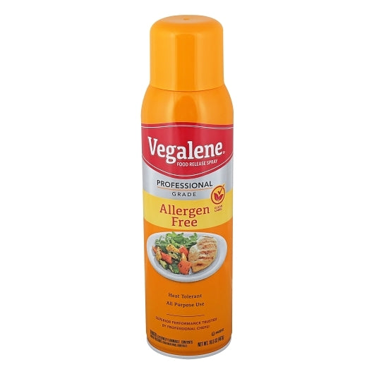 Vegalene Allergen Free Food Release Spray Aerosol-16.5 oz.-6/Case MPN ...