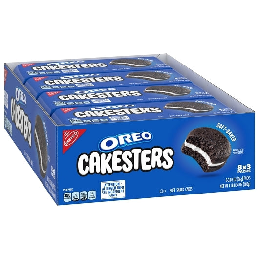 Oreo Original Single Serve Cakester Cookies-3.03 oz.-8/Box-6/Case MPN ...
