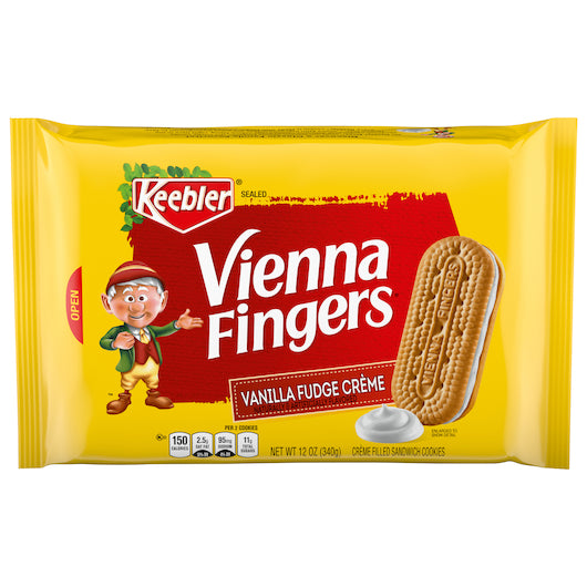 Keebler Vienna Fingers-12 oz.-12/Case MPN# 06555 – Round Eye Supply