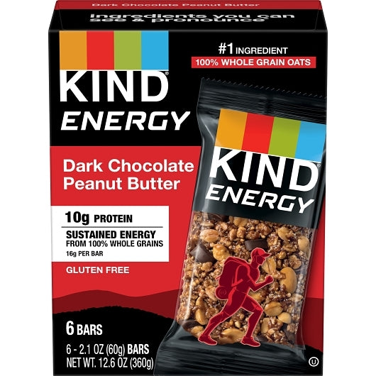 Kind Snacks Energy Dark Chocolate Peanut Butter Bar-5 Count-1/Case MPN ...