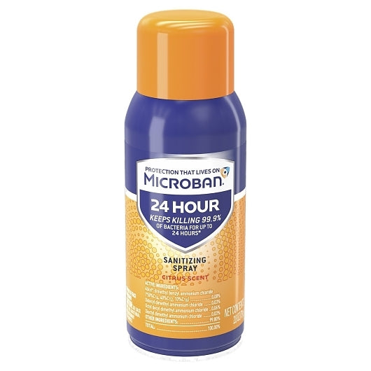 Microban Aerosol Citrus-2.8 oz.-8/Case MPN# 28078 – Round Eye Supply