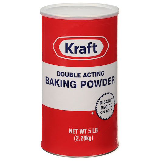 Kraft Double Acting Baking Powder-5 lb.-6/Case MPN# 10021000080684 ...
