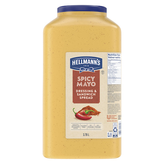 Hellmann's Spicy Mayonnaise Bulk-1 Gallon-2/Case | Unilever Food ...