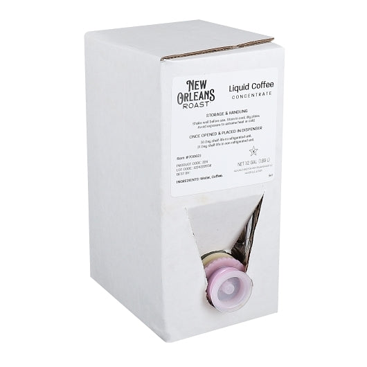 New Orleans Roast Liquid Coffee Concentrate Bib-1 Gallon-1/Case ...