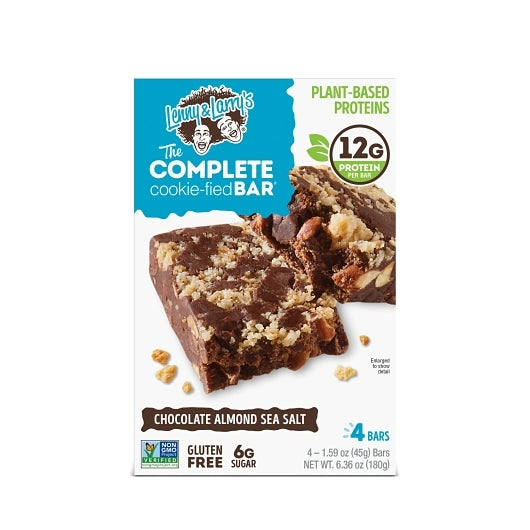 Lenny & Larry's Complete Bar Chocolate Almond Sea Salt Cookiefied Bar ...