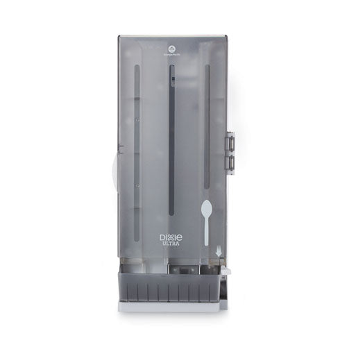 Dixie Smartstock Utensil Dispenser Spoons 10x8.78x24.75 Smoke MPN ...