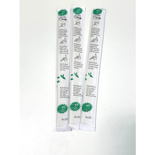 Kari-Out Chopsticks 9" White 1340/Case MPN# 1100310 – Round Eye Supply