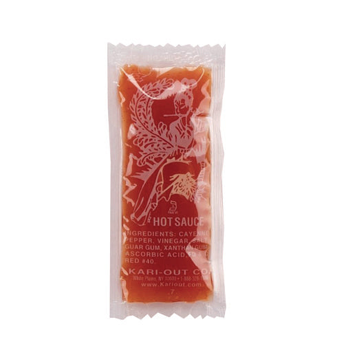 Kari-Out Spicy Sauce 9 G Packet 450/Case MPN# 2500050 – Round Eye Supply
