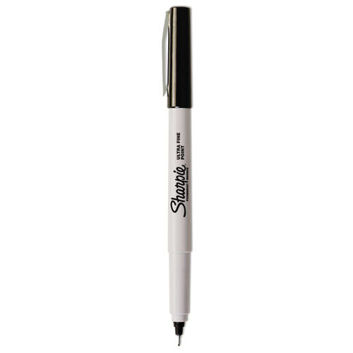Sharpie Ultra Fine Tip Permanent Marker Ultra-fine Needle Tip Black ...